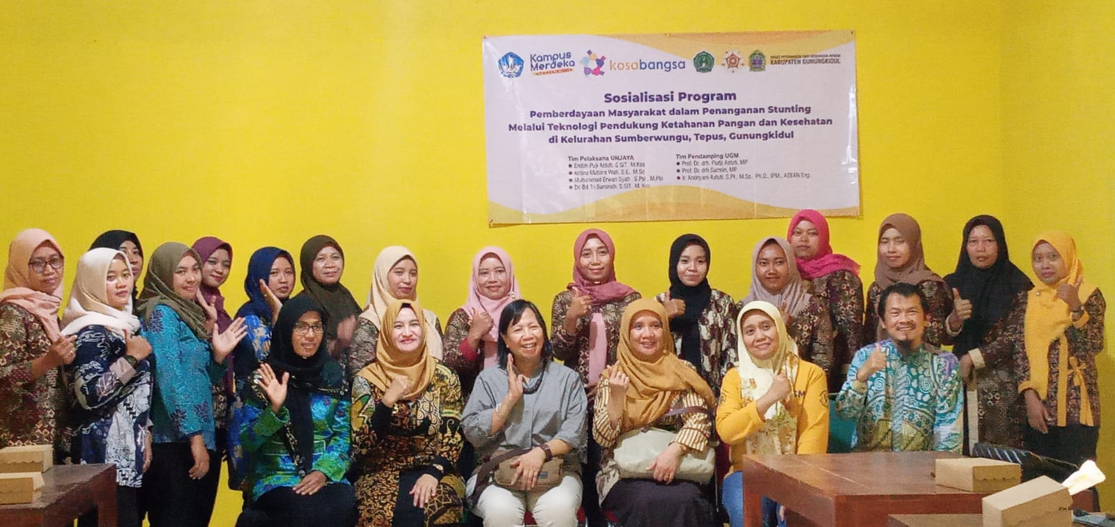 UNJAYA dan UGM Kolaborasi dalam Penanganan Stunting di Gunungkidul ...